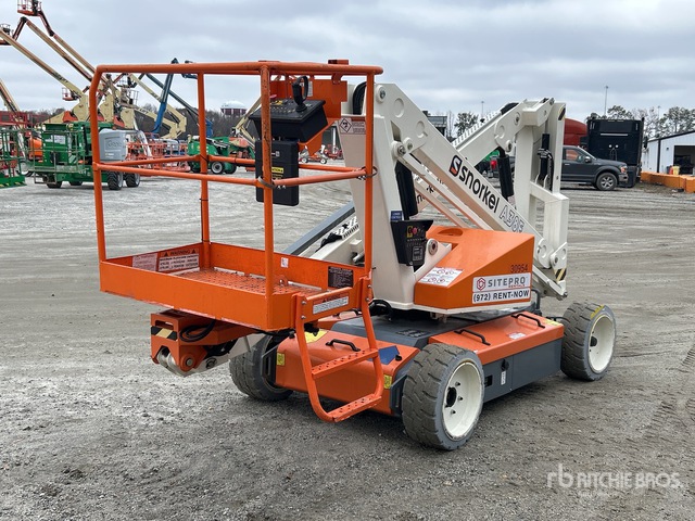 2023 Snorkel A38E 2WD Electric Articulating Boom Lift | Ritchie Bros ...