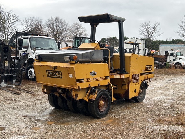 1998 Rosco Tru-Pac 915 9 Wheel Pneumatic Roller | Ritchie Bros. Auctioneers
