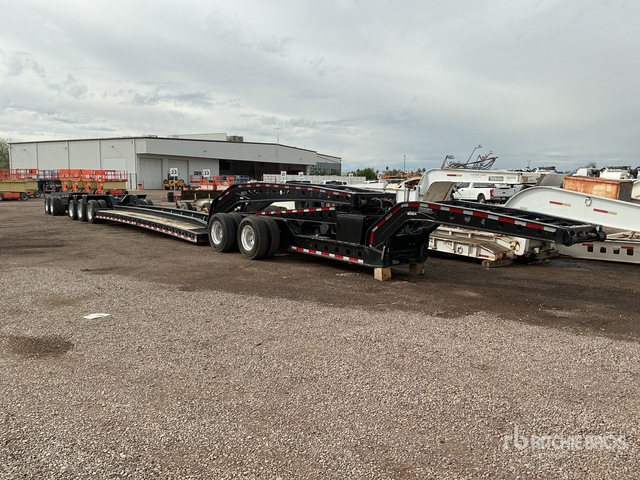 1999 Cozad 75 ton 2-3-2 Removable Gooseneck Lowboy Trailer | Ritchie ...