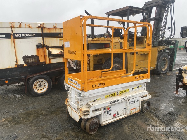 Hy-Brid HB-1430 Electric Scissor Lift (Inoperable) | Ritchie Bros ...