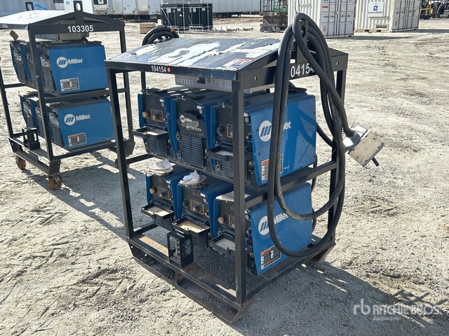 2015 Miller XMT 350 350 A Skid-Mounted Multi-Process 6-Pack Multi ...