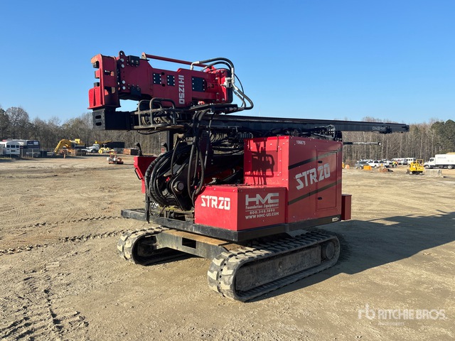 Hercules STR20 Tracked Ride-On Pile Driver | Ritchie Bros. Auctioneers