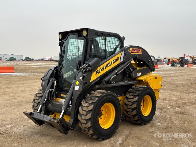 2012 New Holland L230 Skid Steer Loader | Ritchie Bros. Auctioneers