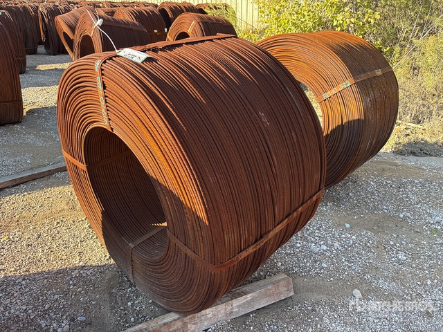 Quantity of (2) Spools DA-706G60 C2 3/8 In. Rebar | Ritchie Bros ...