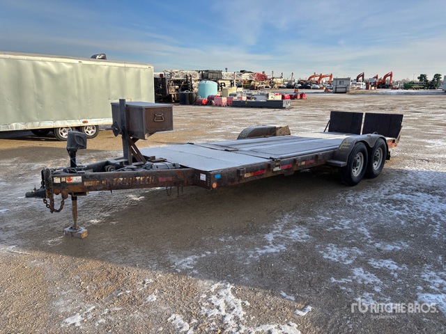 2011 Trailtech 20 ft T/A Tilt Deck Trailer | Ritchie Bros. Auctioneers