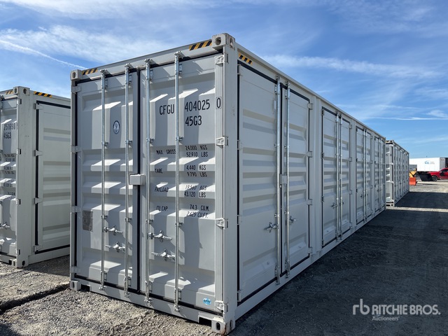 40 ft High Cube Multi-Door Conteneur de stockage | Ritchie Bros ...