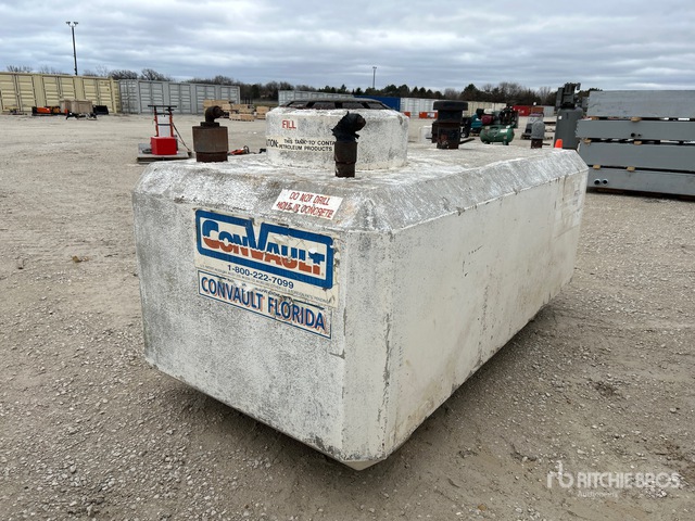 ConVault 300 gal Concrete Petrol Fuel Tank | Ritchie Bros. Auctioneers