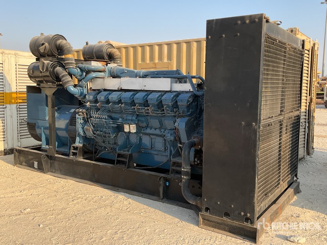 2013 Mitsubishi S16R-PTA 1987 kVA Skid-Mounted Generator Set | Ritchie ...