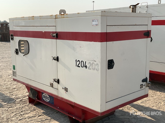 2015 FG Wilson F50-1 57 kVA Skid-Mounted Generator Set | Ritchie Bros ...