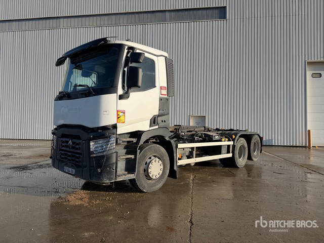 2014 Renault C380 6x2 Camion Ampliroll Roll-Off Truck | Ritchie Bros ...