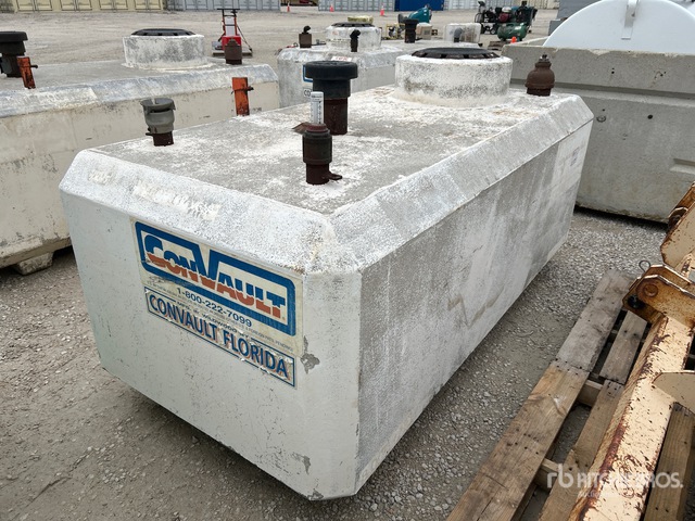 ConVault 300 gal Concrete Petrol Fuel Tank | Ritchie Bros. Auctioneers