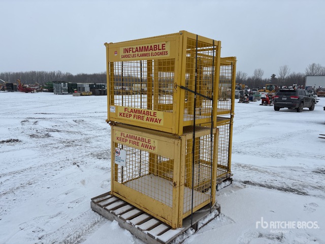 Quantity of (4) Propane Cages | Ritchie Bros. Auctioneers