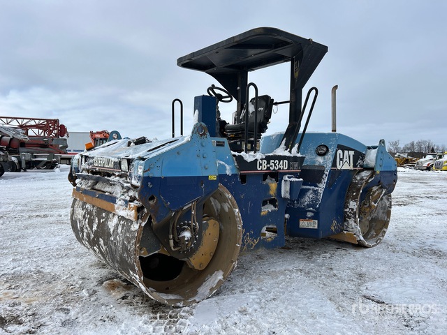2005 Cat CB-534D XW Double Drum Roller | Ritchie Bros. Auctioneers
