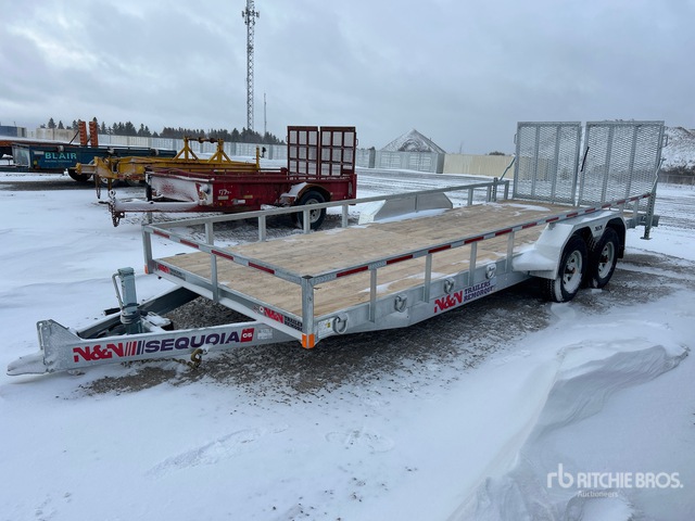 2026 N & N Trailers 20 ft T/A Utility Trailer (Unused) | Ritchie Bros ...