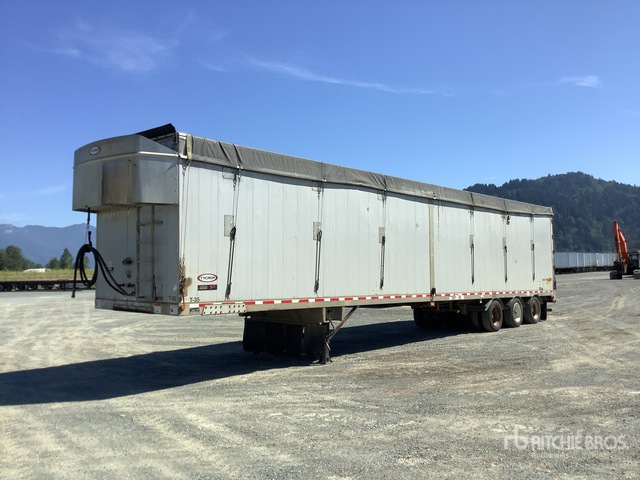 2013 Ty-Crop 53 ft x 102 in Tri/A Moving Floor Open-Top Chip Trailer ...