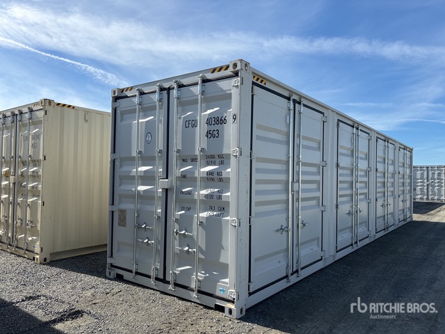 40 ft High Cube Multi-Door Conteneur de stockage | Ritchie Bros ...
