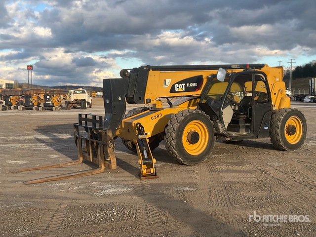 2015 Cat TL1255D Telehandler | Ritchie Bros. Auctioneers