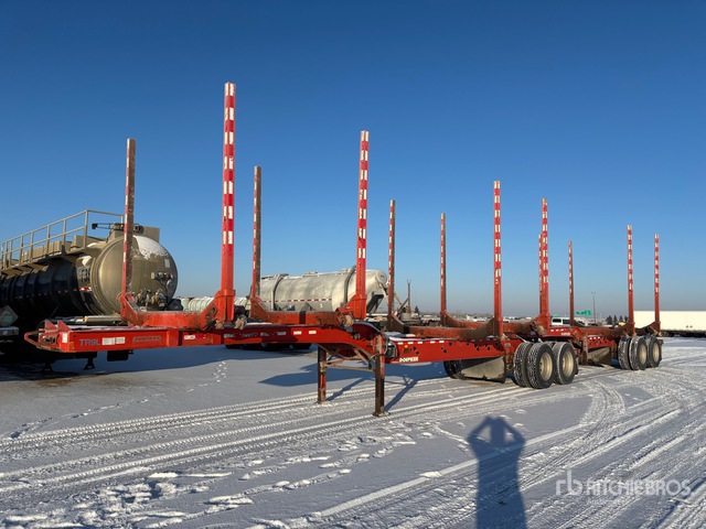 2016 Doepker 34 ft B-Train Lead Short Wood Log Trailer | Ritchie Bros ...