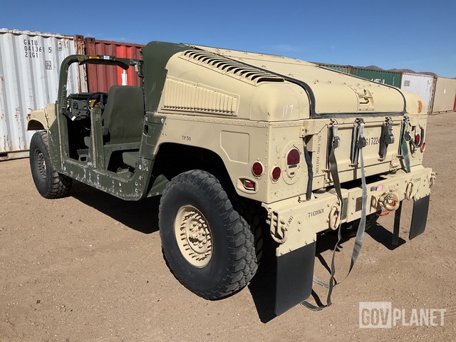 Surplus 2005 AM General M1114 HMMWV 4 Door w/Slant Back in Yermo ...