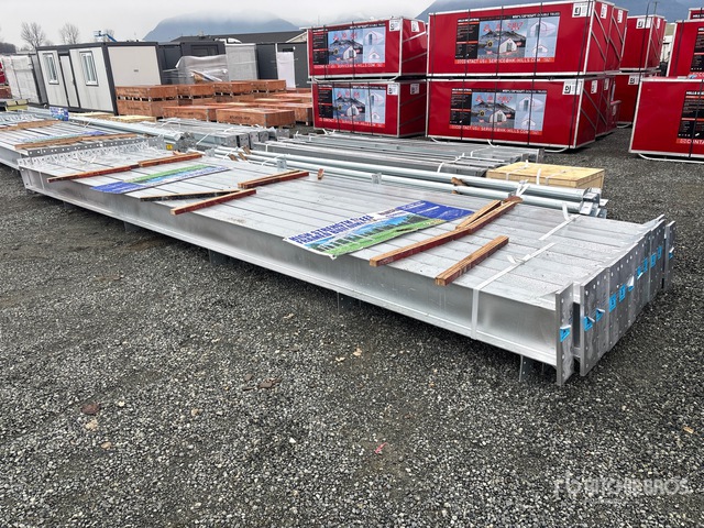 2025 BLUESEA 100 ft x 50 ft High Strength Steel Framed Building (Unused ...