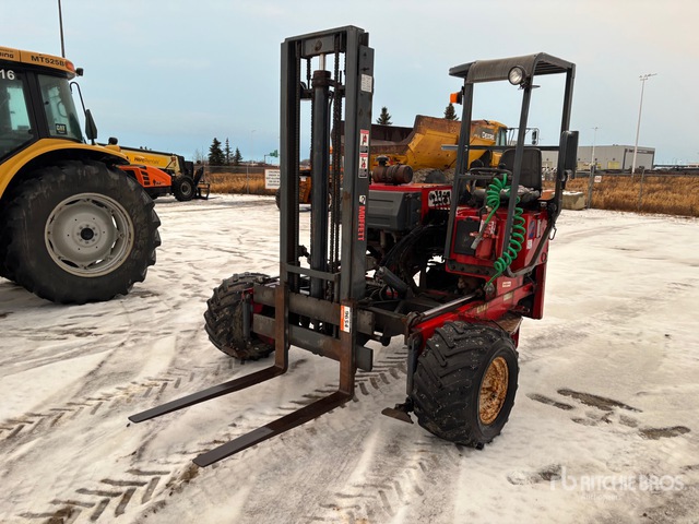 Moffett 5500 lb 3x3 4-Way Truck Mounted Forklift (Inoperable) | Ritchie ...