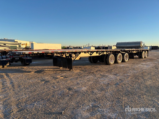 2023 Renn 32 ft Super B-Train Lead Flatbed Trailer | Ritchie Bros ...