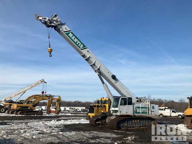 2008 Mantis 10010MX 50 ton Telescopic Crawler Crane | Ritchie Bros ...