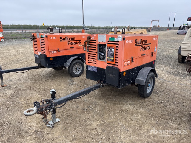 2016 Sullivan D185P3CA4T Mobile Air Compressor | Ritchie Bros. Auctioneers