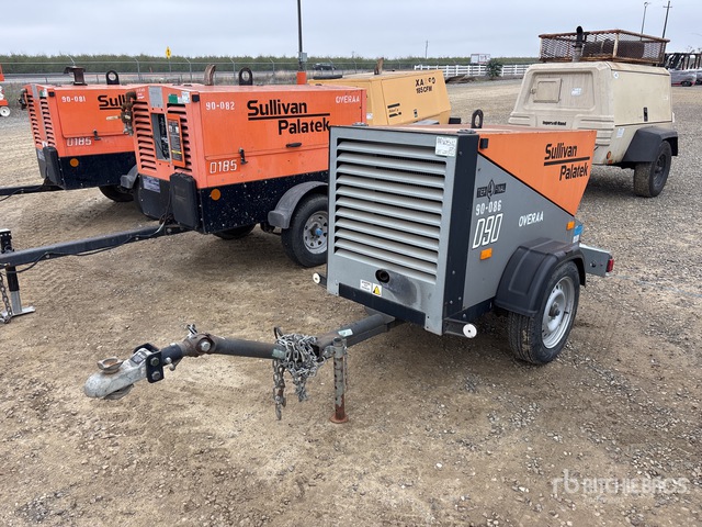 2018 Sullivan Palatek D90PKU Mobile Air Compressor | Ritchie Bros ...