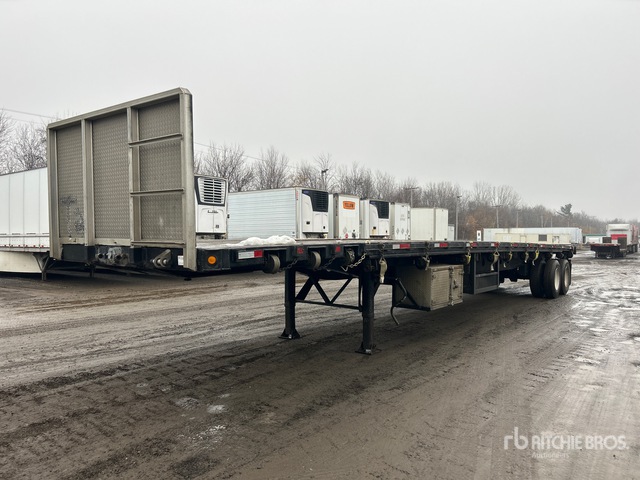 2009 Manac 48 ft T/A Flatbed Trailer | Ritchie Bros. Auctioneers