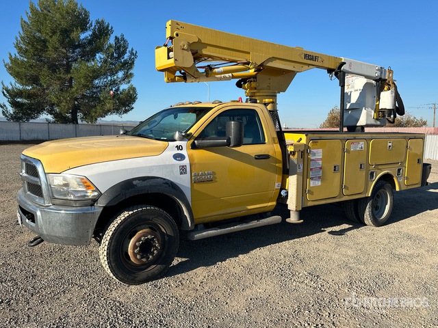 2007 Versalift SST37EIH 37 ft on 2014 Ram 4x4 Camion nacelle | Ritchie ...