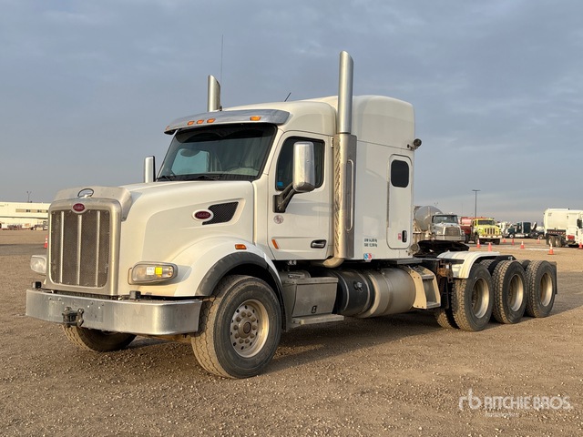 2019 Peterbilt 567 8x6 Tri/A Sleeper Truck Tractor | Ritchie Bros ...
