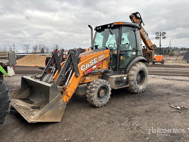 2018 Case 580SN 4x4 Backhoe Loader (Inoperable) | Ritchie Bros. Auctioneers