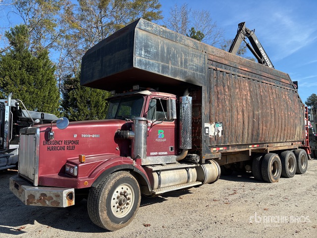 Prentice 124-BC Knuckle Boom on 1994 Western Star 4900 8x4 Camion à ...