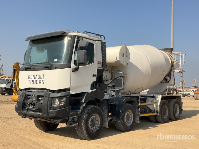 2019 Renault K440 8x4 Twin-Steer Camion hormigonera | Ritchie Bros ...