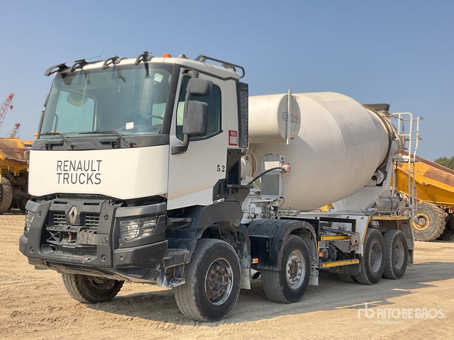 2019 Renault K440 8x4 Twin-Steer Camion hormigonera | Ritchie Bros ...