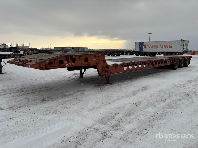 1993 Scona 54 ft Tri/A Folding Neck Trailer | Ritchie Bros. Auctioneers