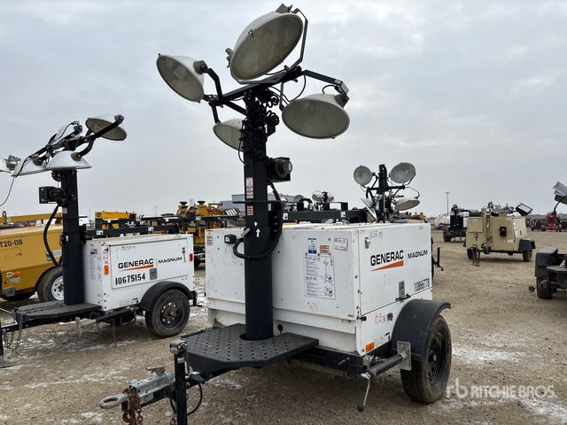 2018 Generac MLT5080KVCAN 8 kW Light Tower | Ritchie Bros. Auctioneers