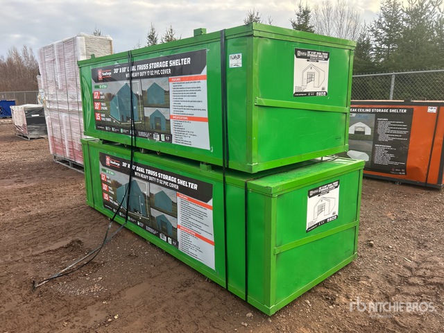 StanForge DT3061 30 ft x 60 ft Dual Truss Storage Building (Unused ...