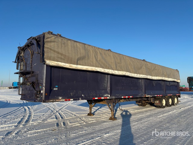 2009 Universal 52 ft Tri/A Open Top Moving Floor Refuse Trailer ...