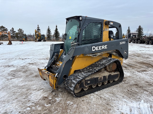 2011 John Deere 329DT Two-Speed Compact Track Loader | Ritchie Bros ...