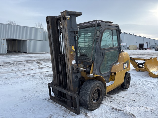 2018 Cat GP50CN 7250 lb Pneumatic Tire Montacargas | Ritchie Bros ...