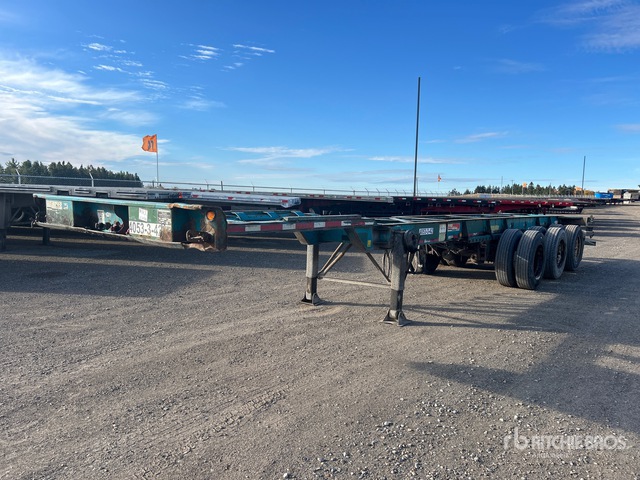 2003 Max Atlas Tri/A Extendable 40 ft - 53 ft Container Trailer ...