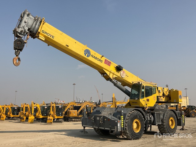 2008 Grove RT700E 55 ton 4x4x4 Rough Terrain Crane | Ritchie Bros ...