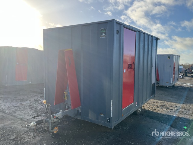 2018 Ground Hog GP360AF18 12 ft 6 in x 7 ft Portable S/A With Generator ...