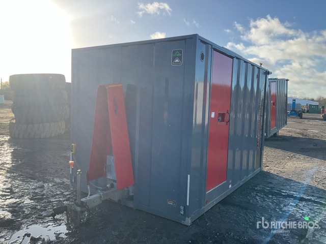 2018 Ground Hog GP360AF18 12 ft 6 in x 7 ft Portable S/A With Generator ...