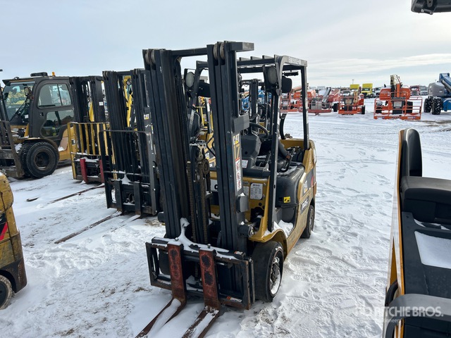 2019 Cat 2C50004 4750 lb Cushion Tire Forklift | Ritchie Bros. Auctioneers