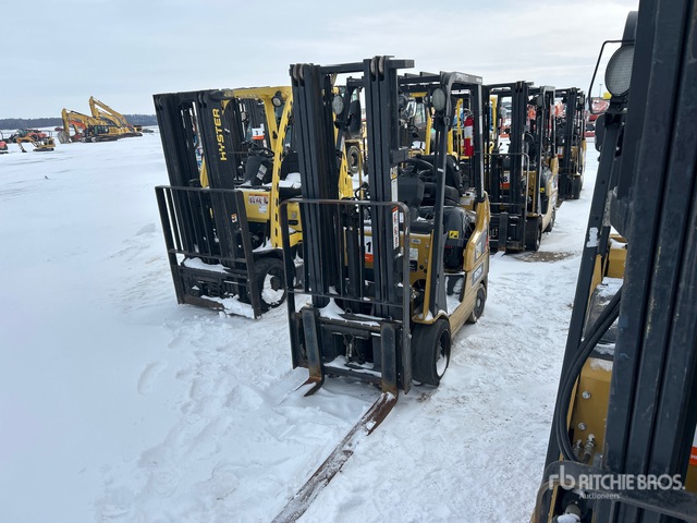2016 Cat 2C3500 2500 lb Cushion Tire Forklift | Ritchie Bros. Auctioneers