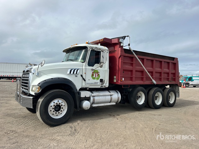 2011 Mack GU713 8x4 Tri/A Dump Truck | Ritchie Bros. Auctioneers