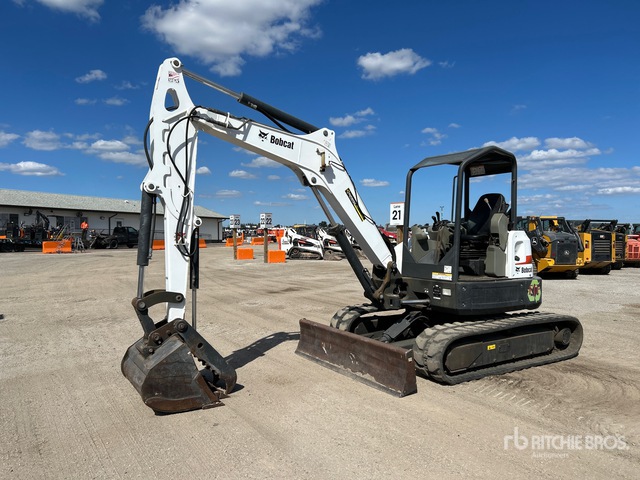 2018 Bobcat E50 Mini Excavator | Ritchie Bros. Auctioneers